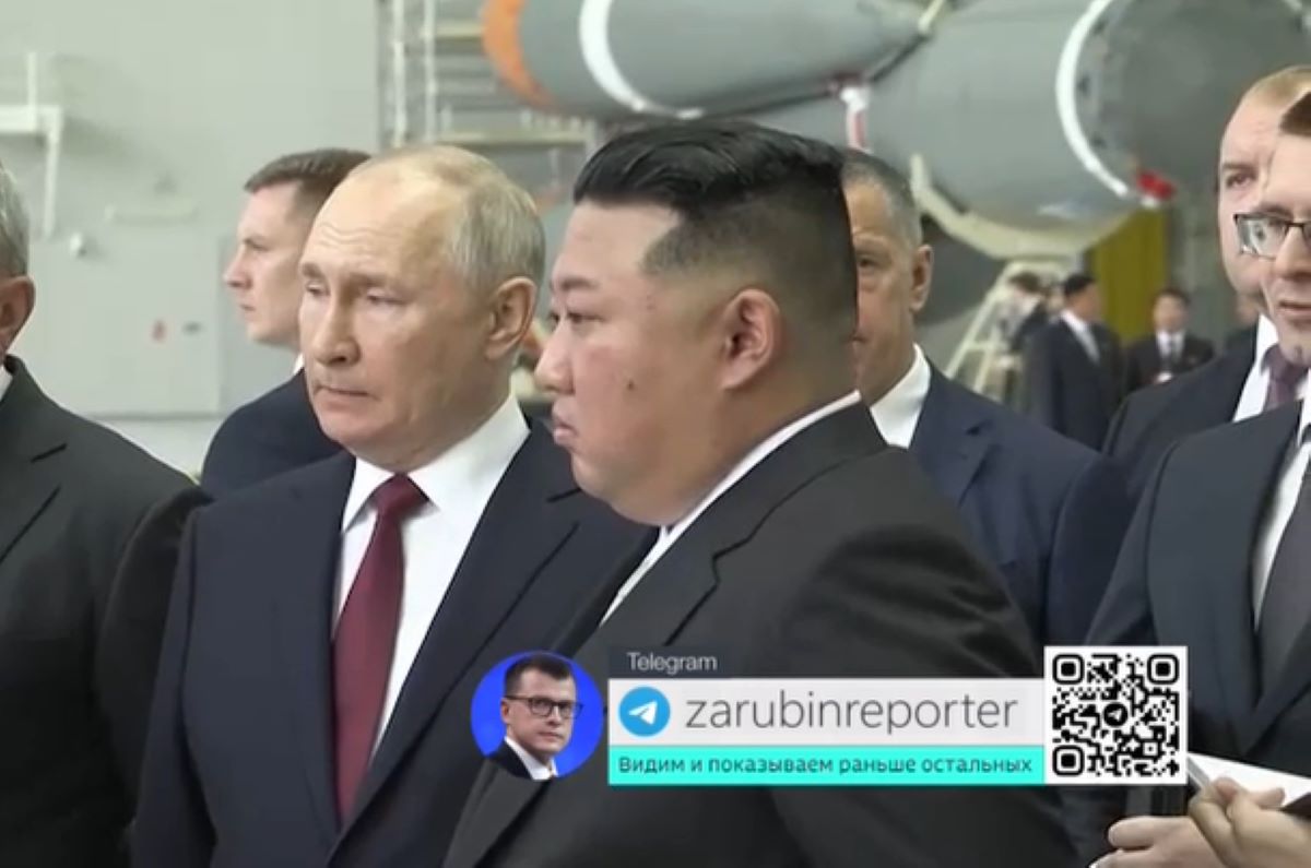 Путин встретился с Ким Чен Ыном на космодроме «Восточный