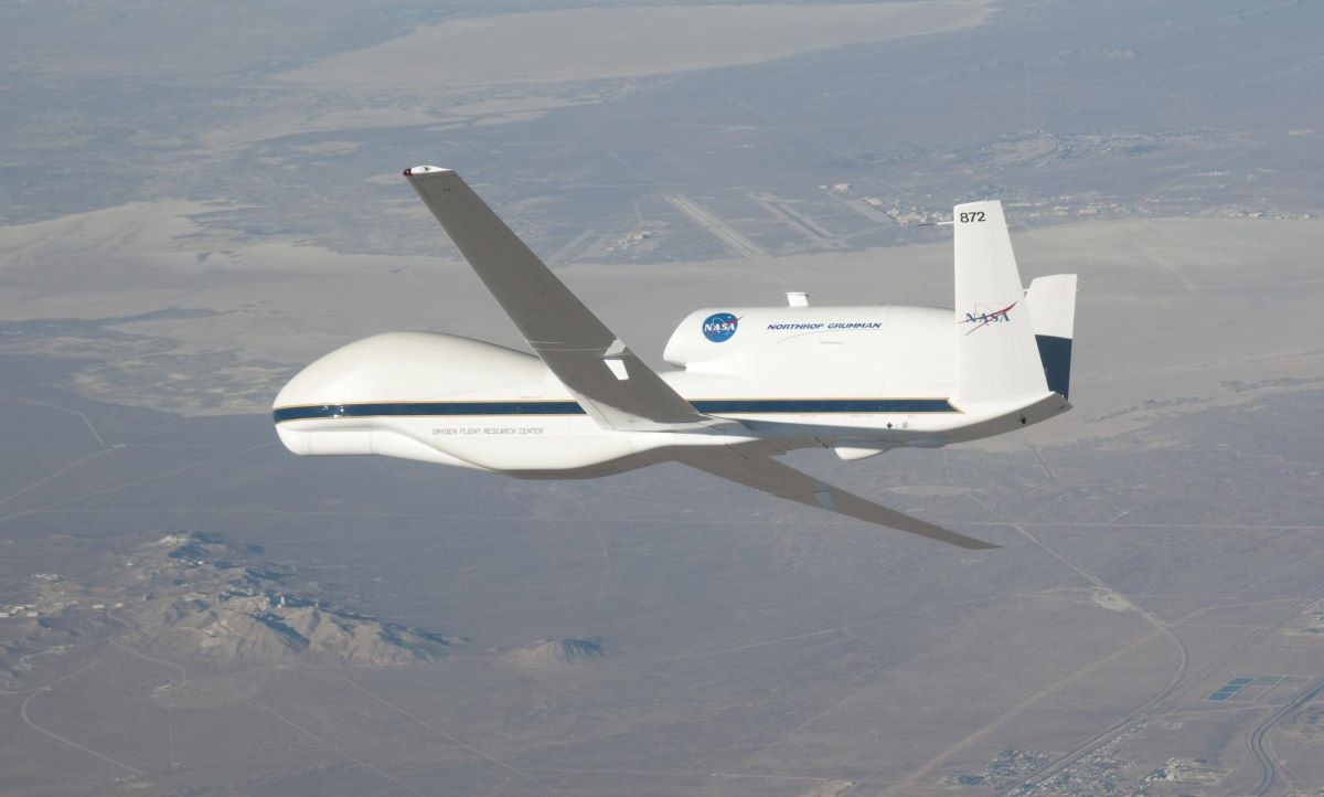 SHOT: над Чёрным морем летал разведывательный дрон RQ-4 Global Hawk