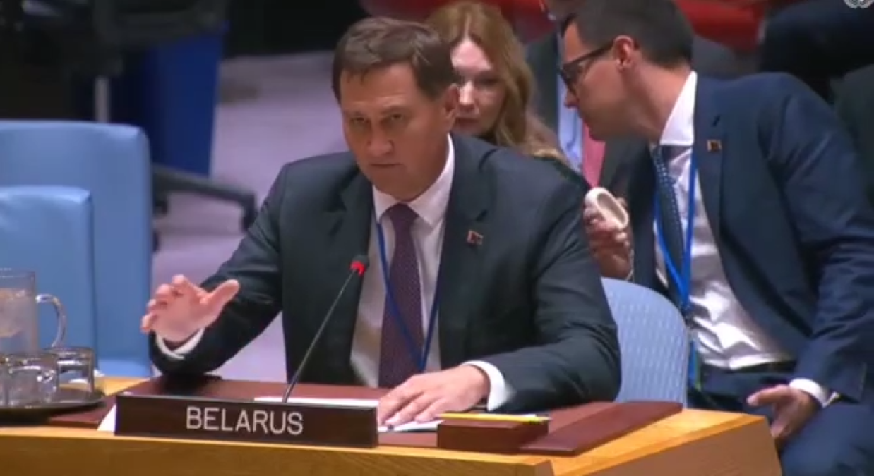 Рыженков в ООН объяснил, зачем Беларуси нужно ядерное оружие и "Орешник"